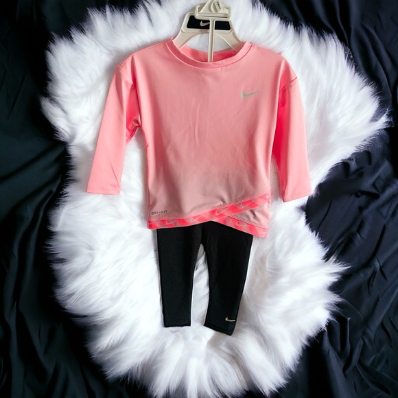 Nike | Matching Sets | Nike Girls Dryfit 2piece Set | Poshmark